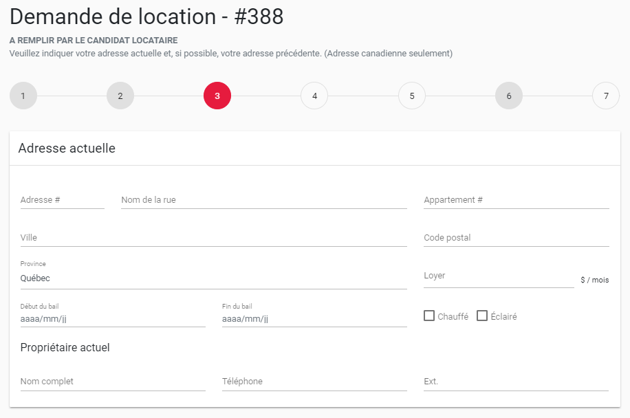 Comment remplir une demande de location en ligne ? - ProprioLocation
